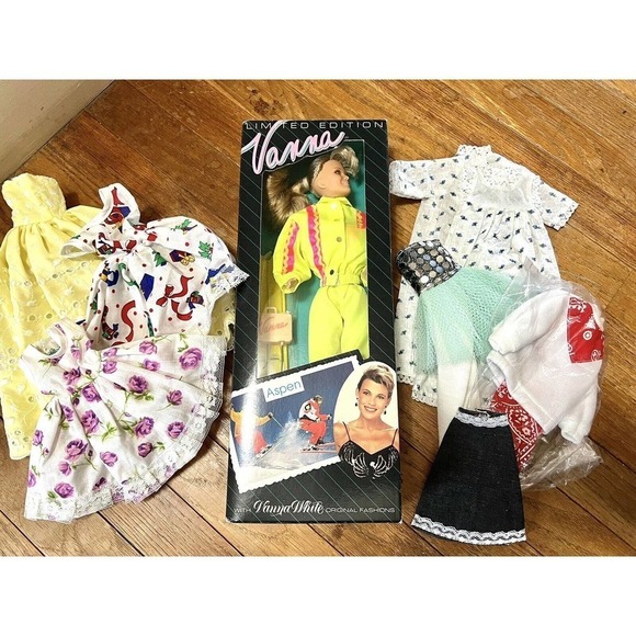 Totsy | Toys | Vanna White Aspen Doll Vtg 99 With Handmade Barbie ...